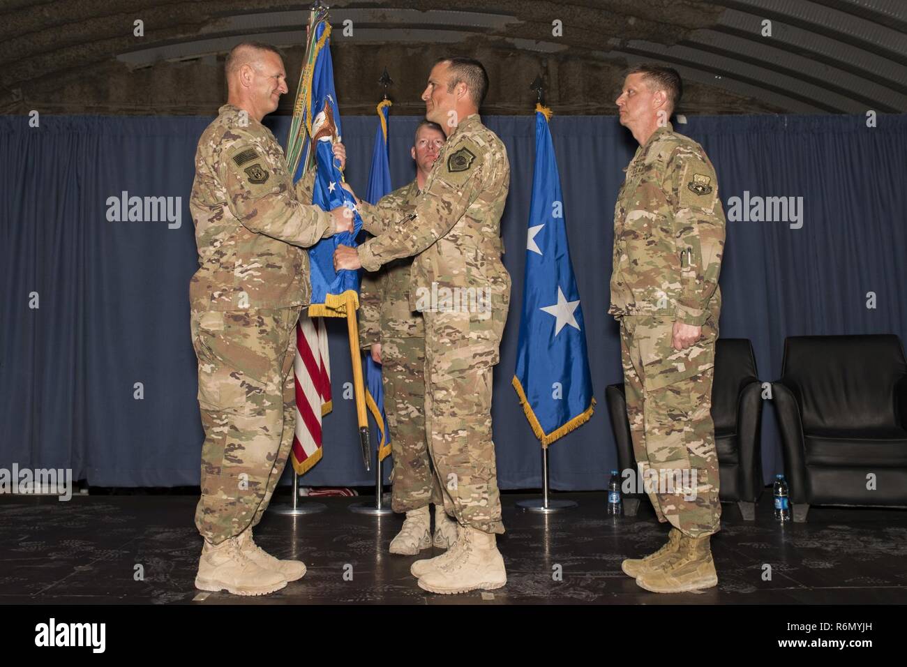Col. Clinton W. Eichelberger, 332nd Air Expeditionary Wing commander ...