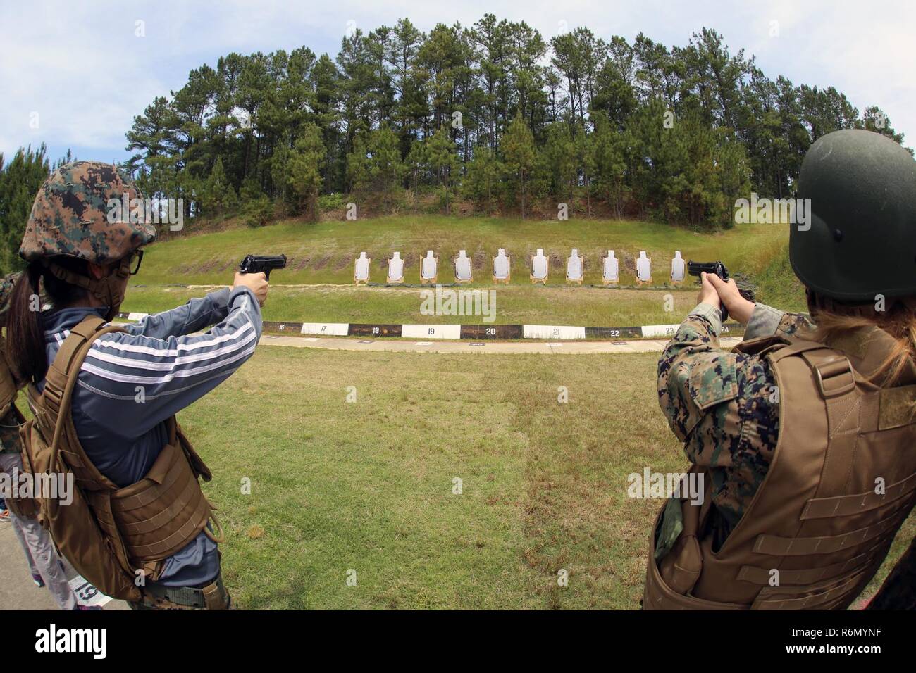 Spouses of Marines assigned to 2d Low Altitude Air Defense Battalion ...