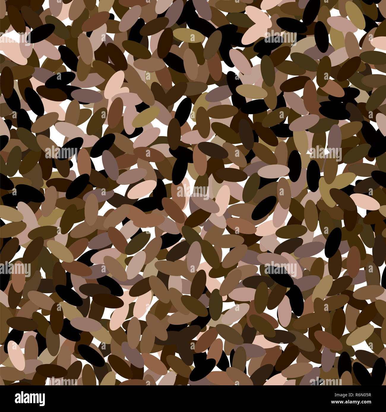 Brown Chia Seeds Seamless Pattern Stock Photo - Alamy