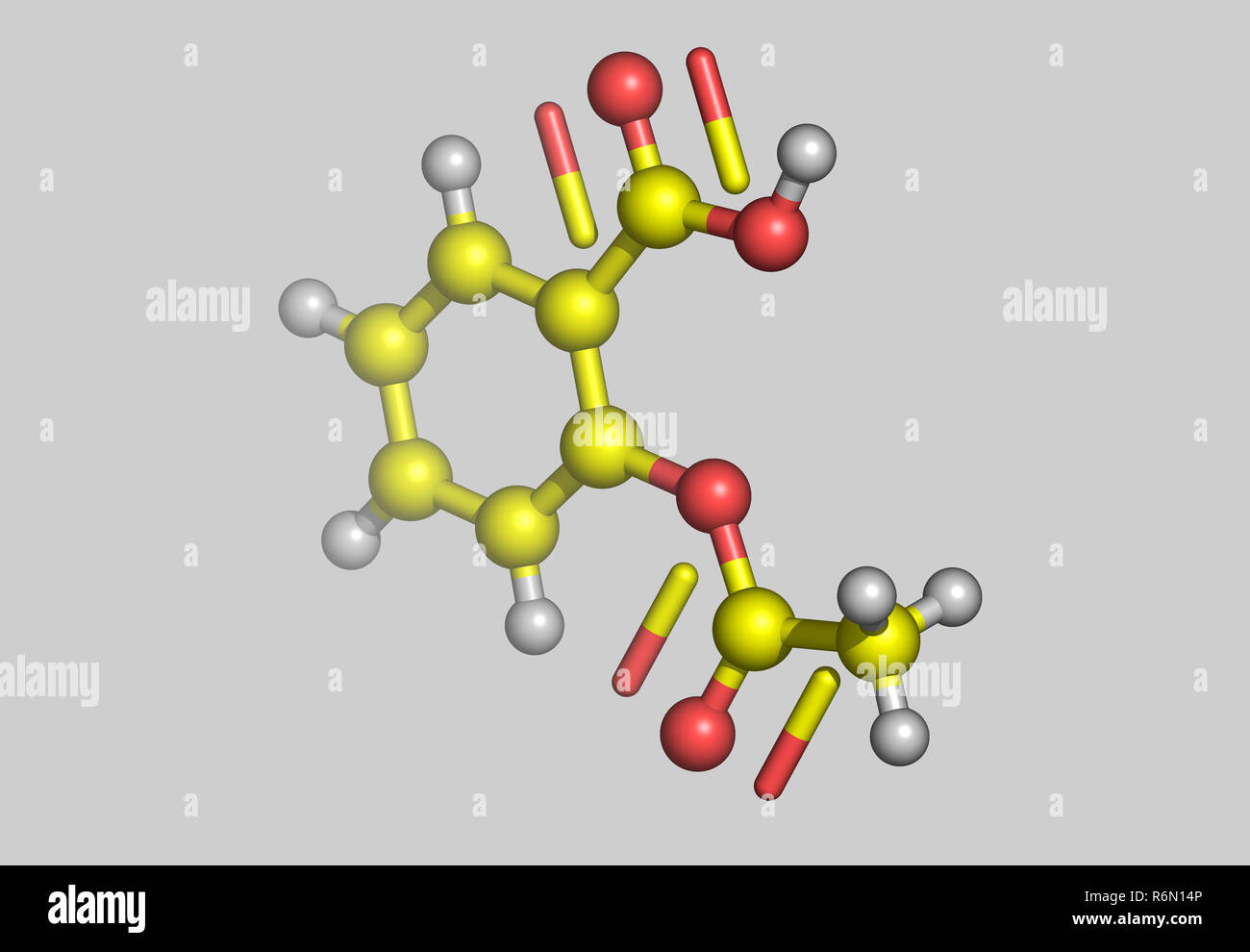 Aspirin molecular model of drug aspirin hi-res stock photography and ...