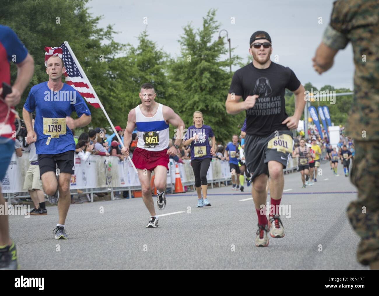 U.S. Marine Corps Col. Mark Clingan, commanding officer of The Basic ...
