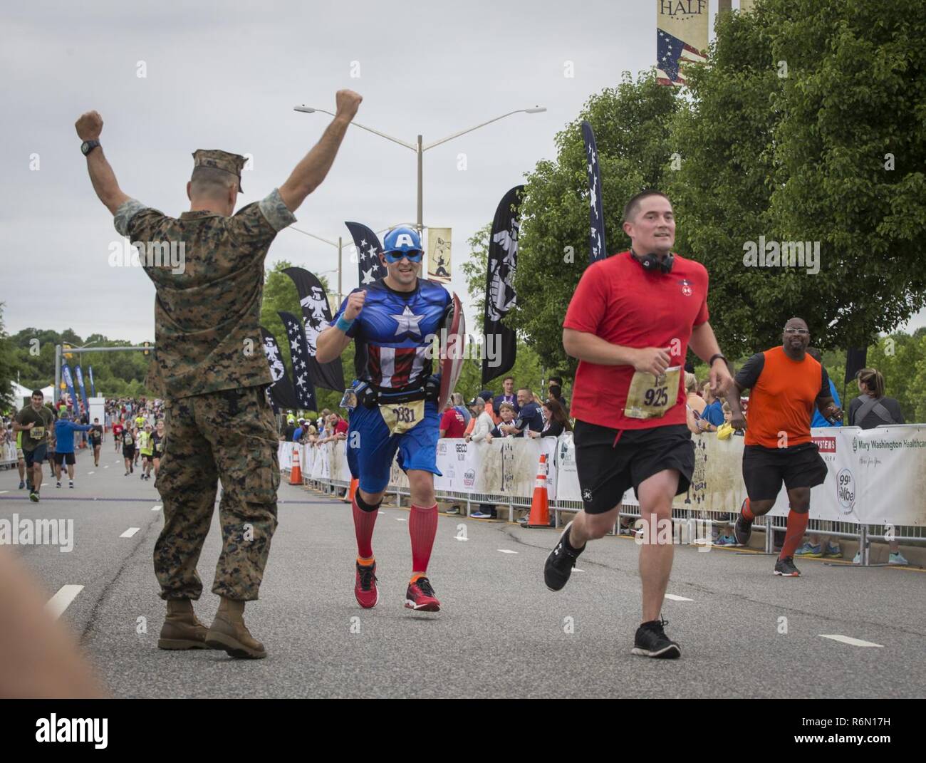 U.S. Marine Corps Col. Joseph Murray, commanding officer of Marine ...