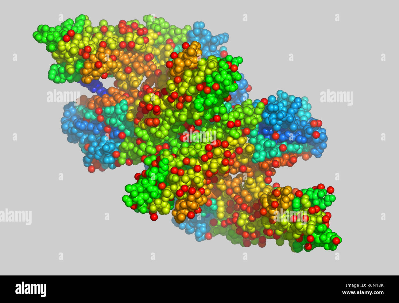 protein molecule model Stock Photo - Alamy