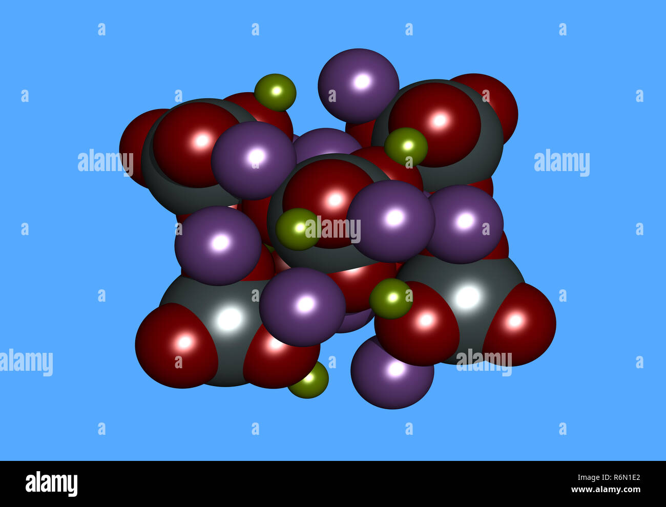 Beryllium model hi-res stock photography and images - Alamy