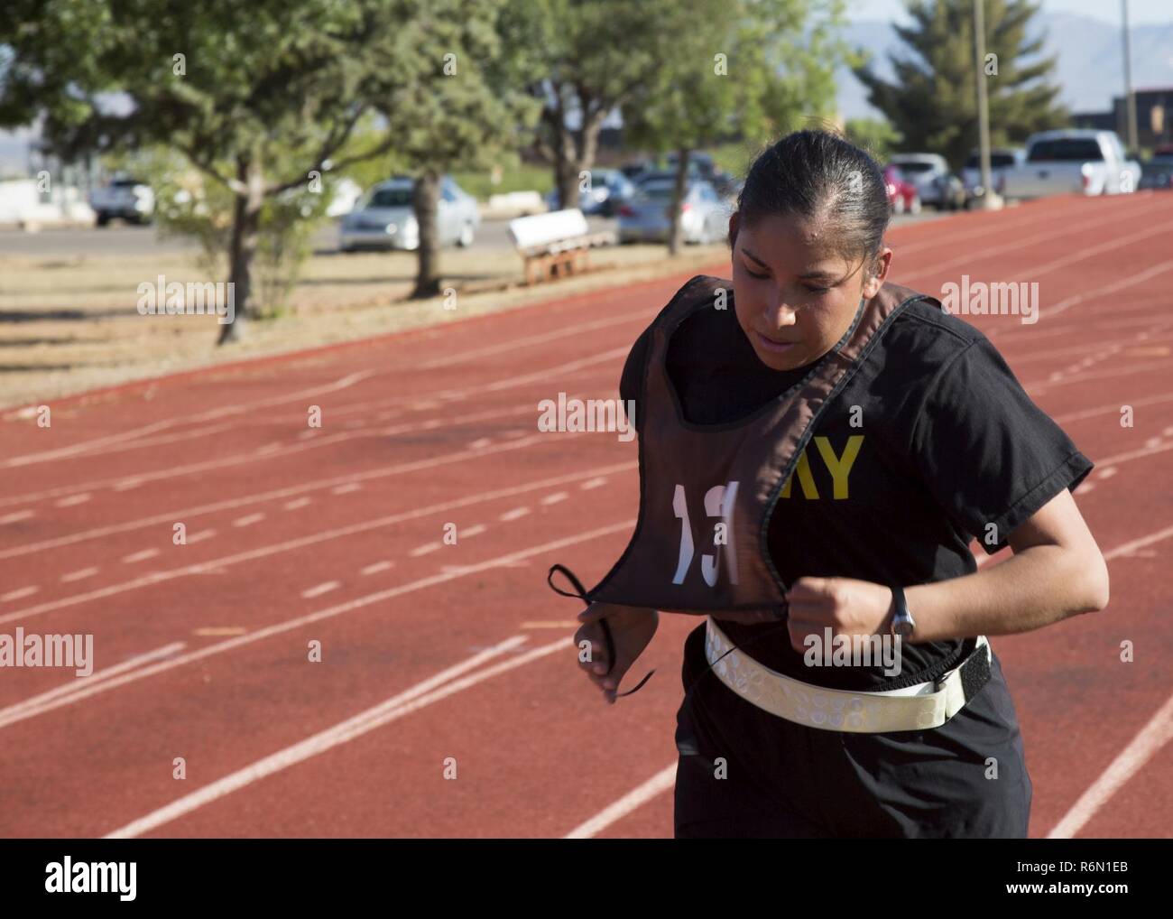 U.S. Army Pfc. Jessica Estrada, assigned to Network Enterprise ...