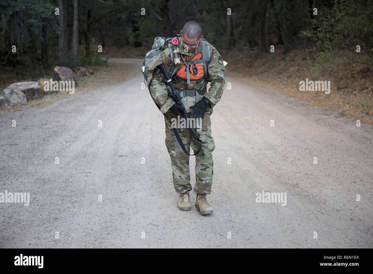 U.S. Army Sgt. Angel L. Ortiz, assigned to 160th Signal Brigade, United ...