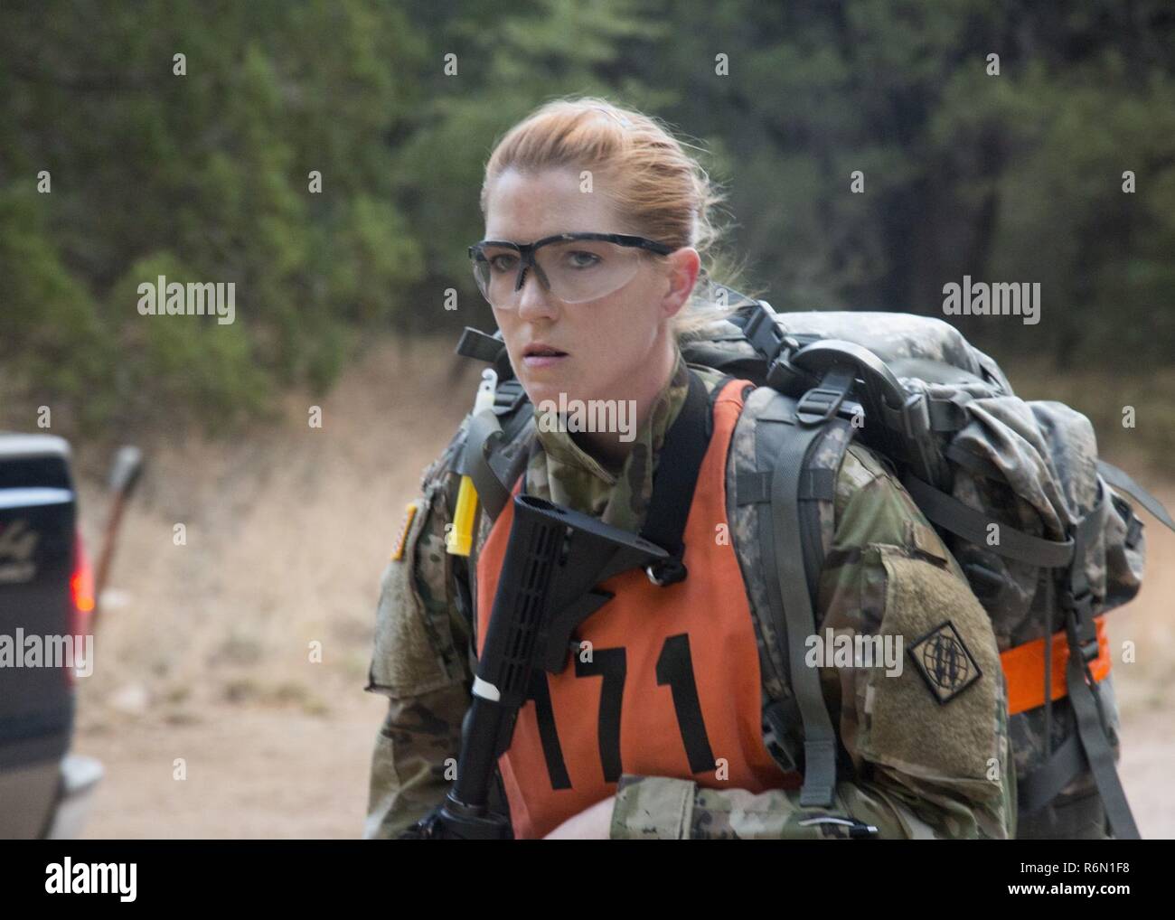 U.S. Army Sgt. Allison C. Sardler, assigned to 5th Signal Command ...