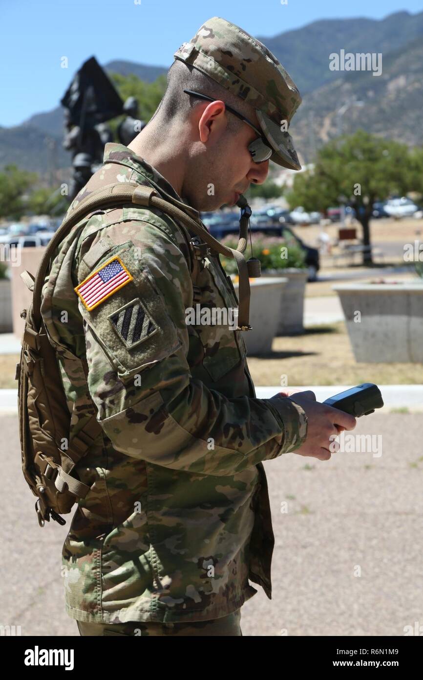 U.S. Army Staff Sgt. Javier Rivera, assigned to 5th Signal Command ...