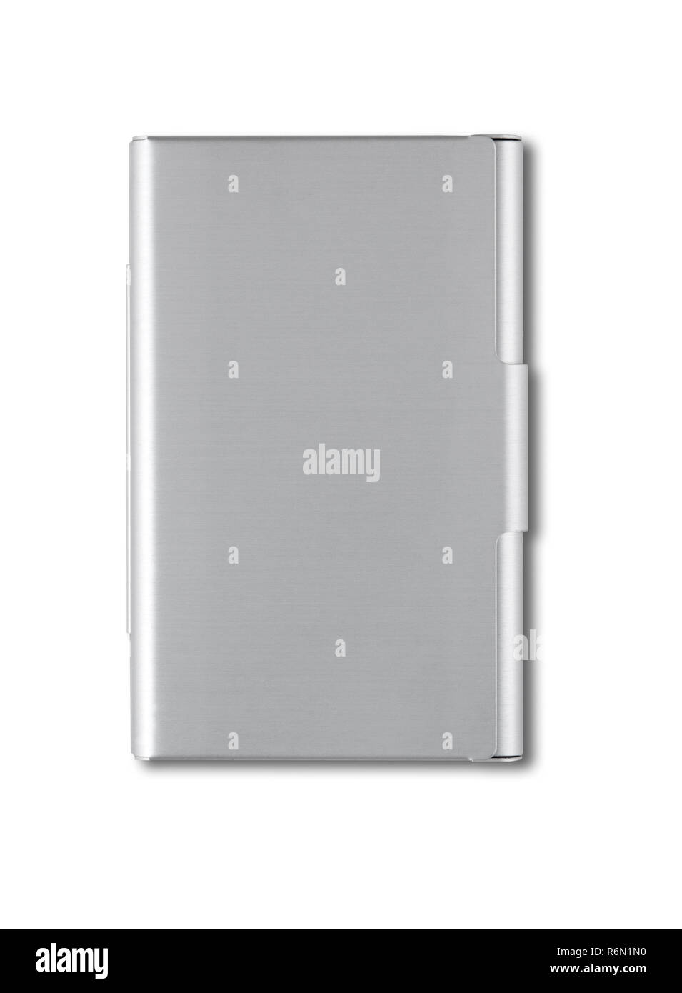 Closed card holder isolated on white background Stock Photo - Alamy