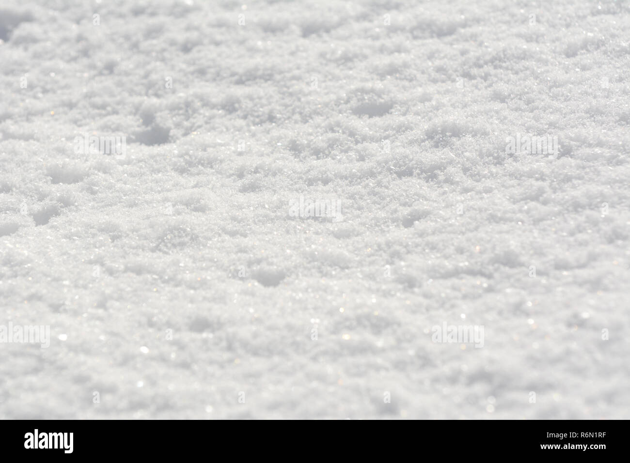Fluffy fresh white snow background Stock Photo - Alamy