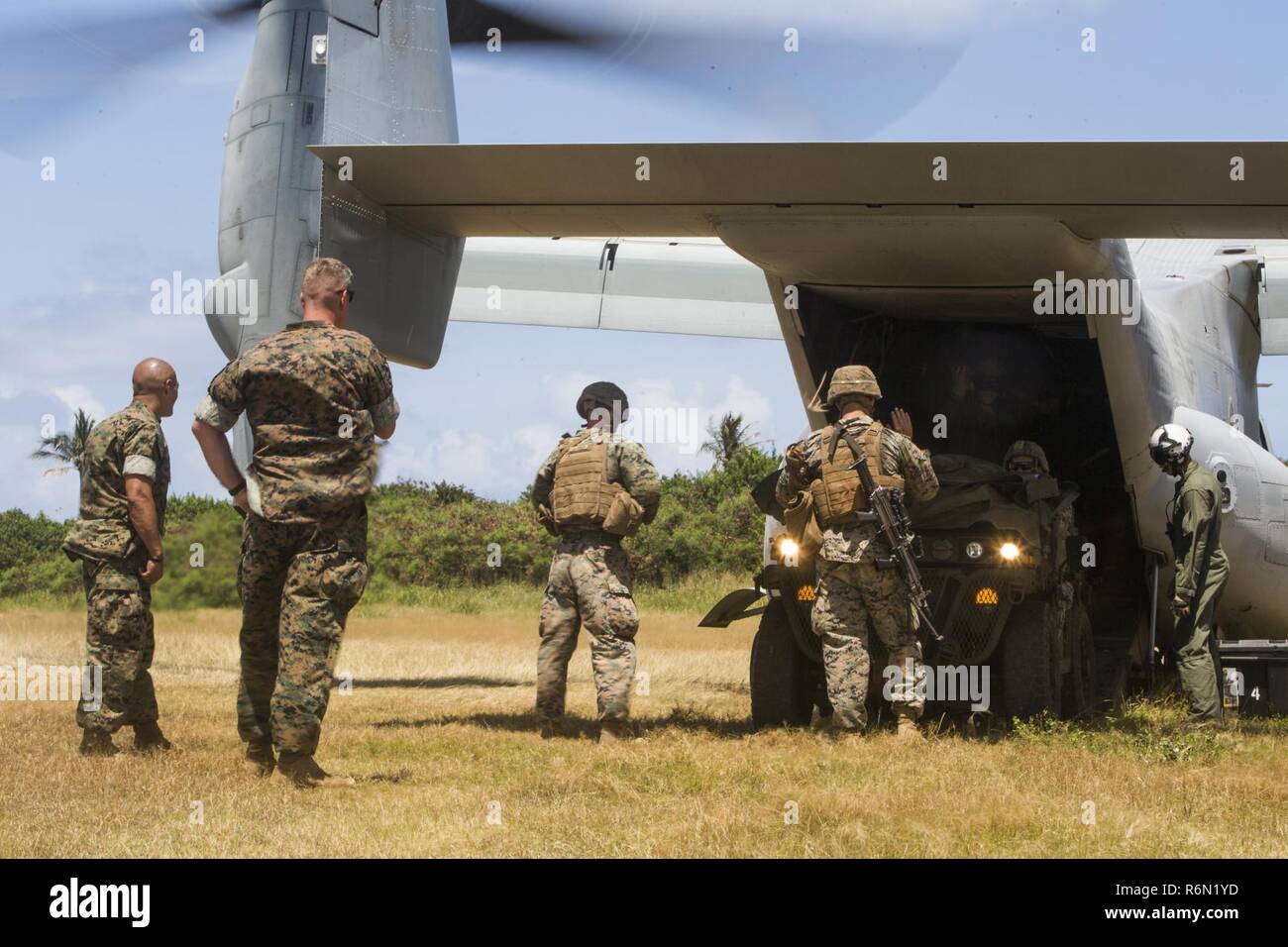 Lt. Col. Benjamin Harrison, commanding officer of 1st Battalion, 12th ...