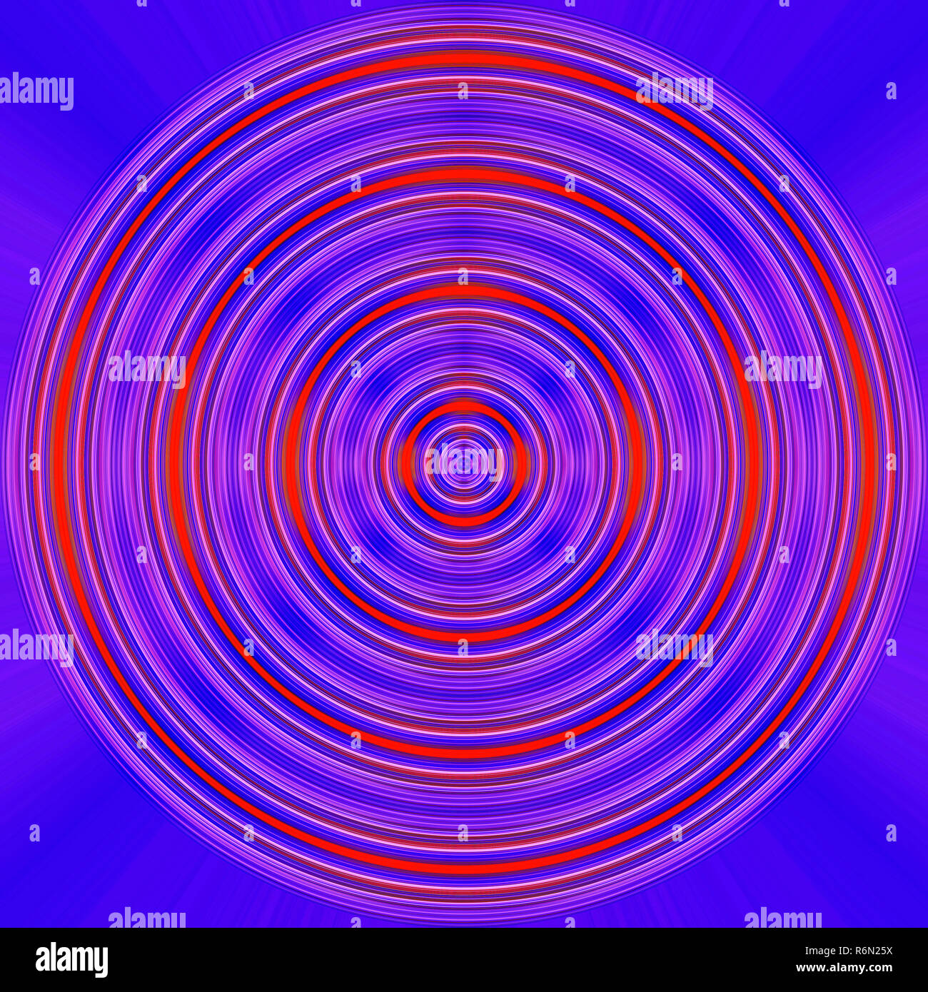 Spinning red circles background Stock Photo - Alamy