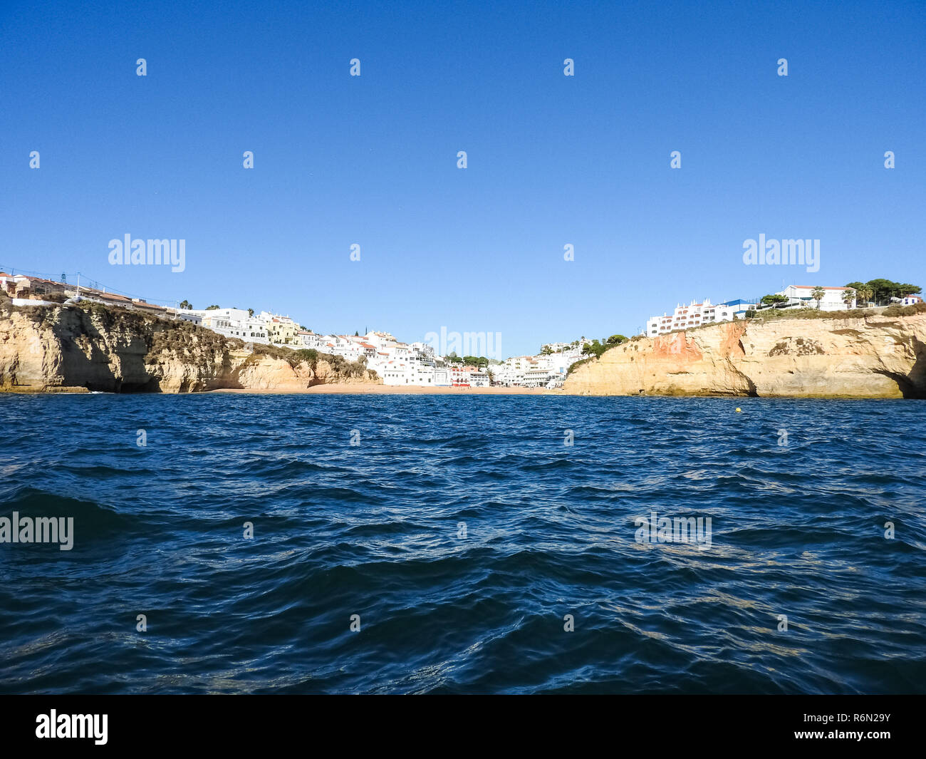 algarve coast at lagos Stock Photo - Alamy