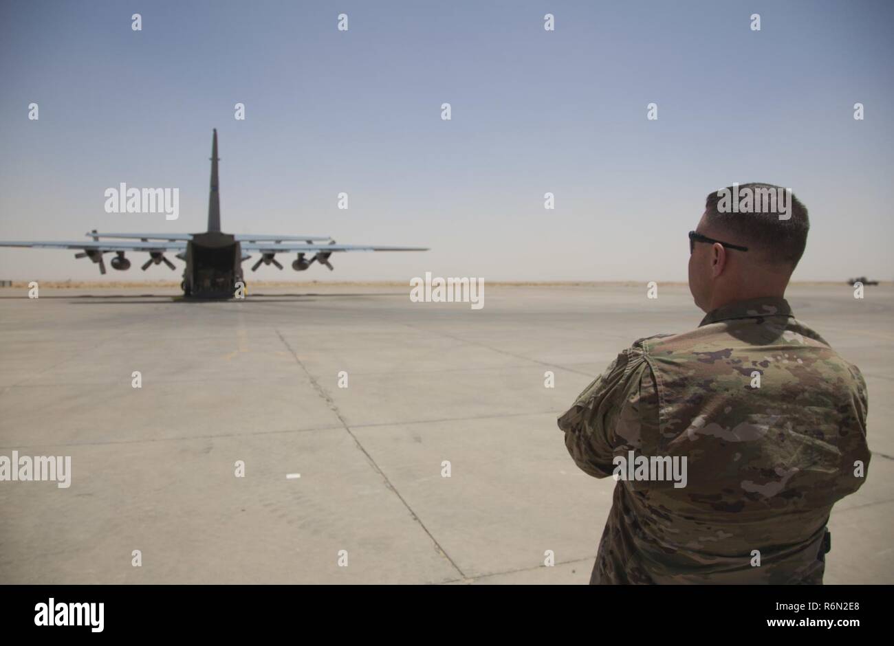 U.S. Army Col. Pat Work, deployed in support of Combined Joint Task ...