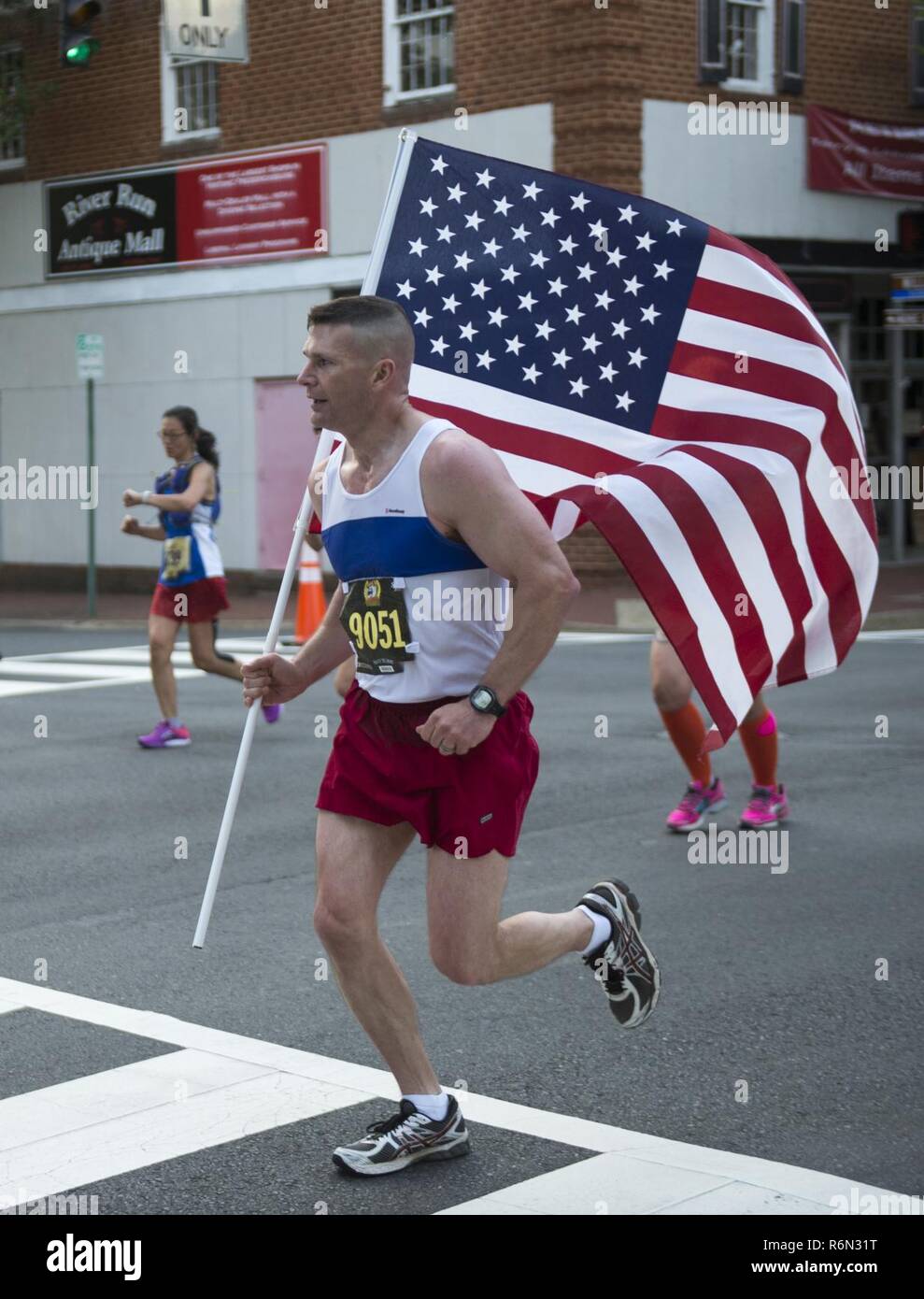 U.S. Marine Corps Col. Mark Clingan, commanding officer of The Basic ...