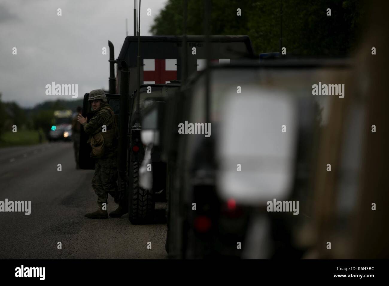 Convoy high mobility multipurpose hi-res stock photography and images ...