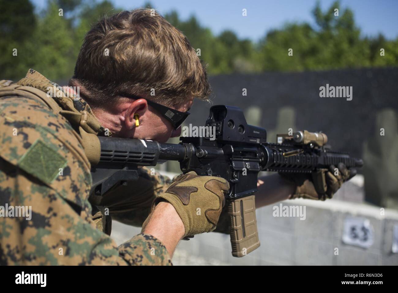 U.S. Marine Corps Cpl. Shawn M. Leclair, a reconnaissance Marine ...