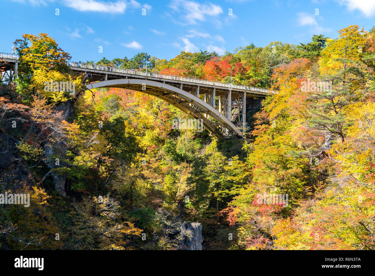 Naruko Gorge Miyagi Tohoku Japan Stock Photo - Alamy