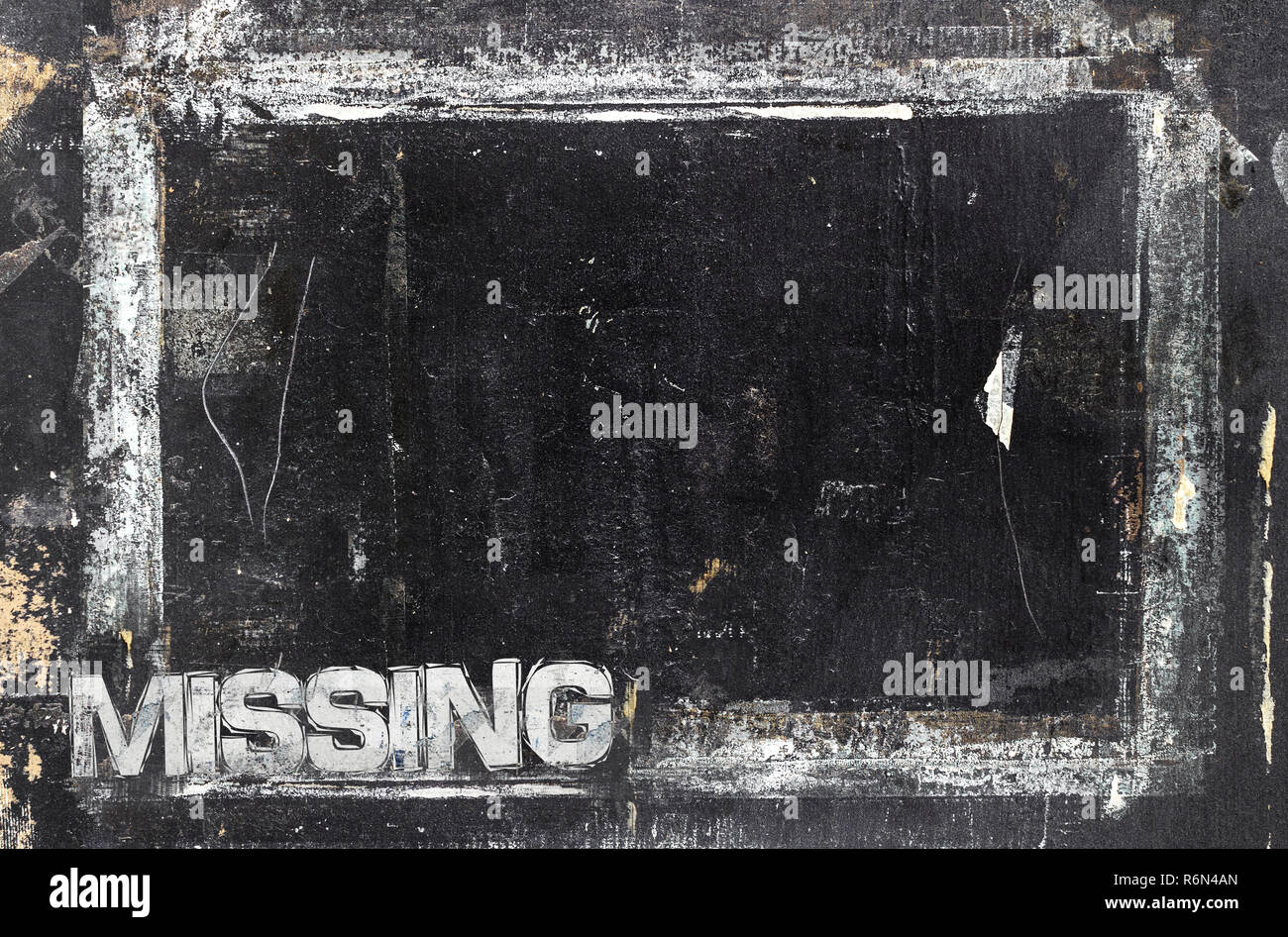 Missing sign hi-res stock photography and images - Alamy