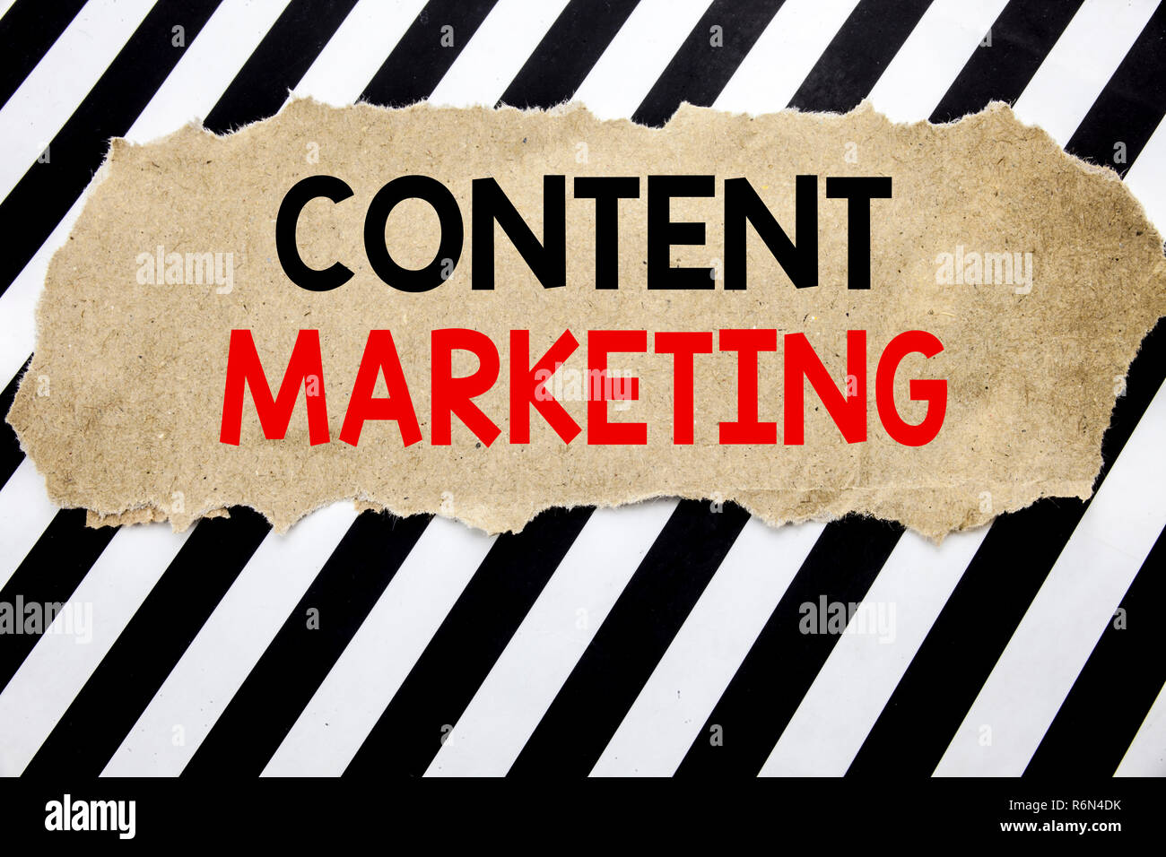 Handwritten text showing Content Marketing. Business concept writing ...