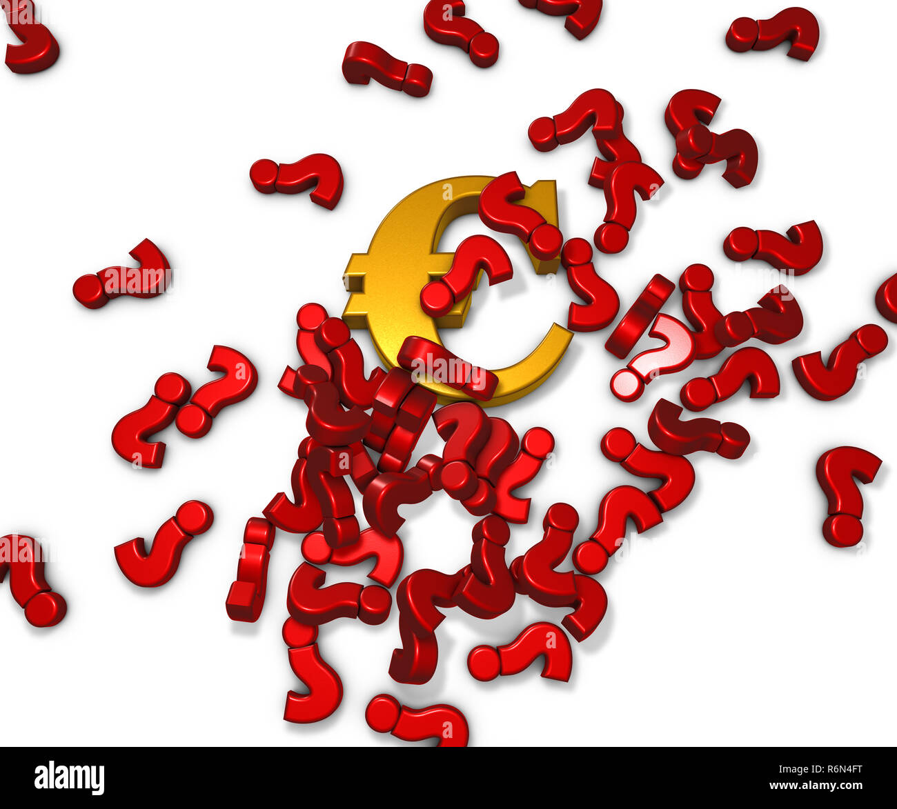 euro symbol and question mark Stock Photo - Alamy