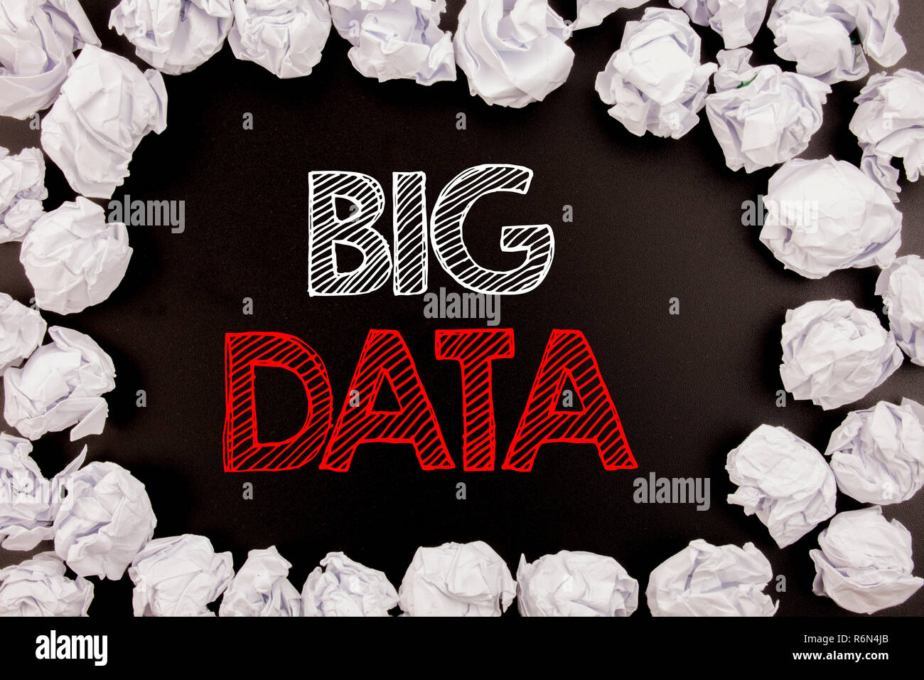 Writing text showing Big Data. Business concept for Digital Business ...