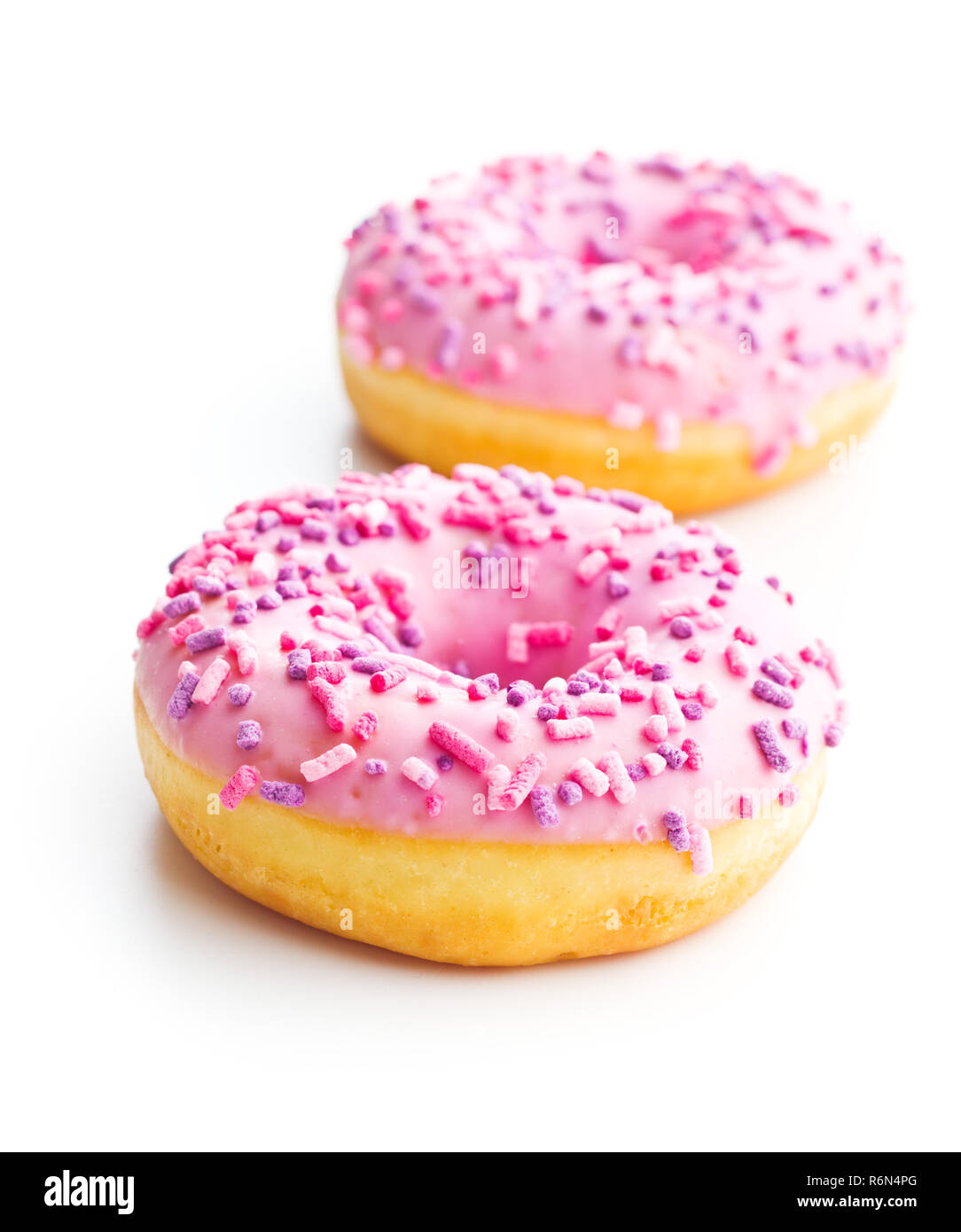 Pink sweet donuts Stock Photo - Alamy