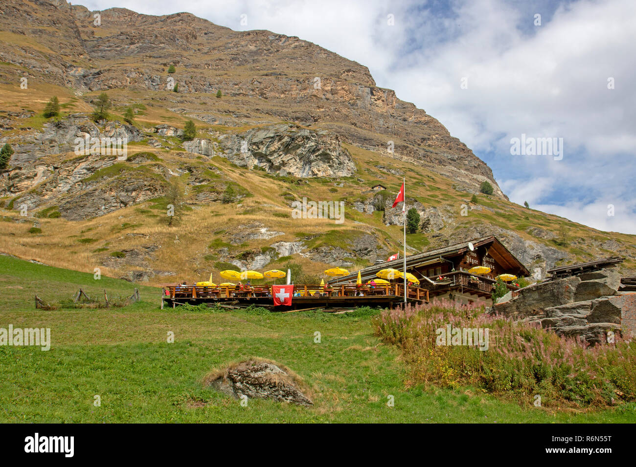 Zermatt zmutt village hi-res stock photography and images - Alamy