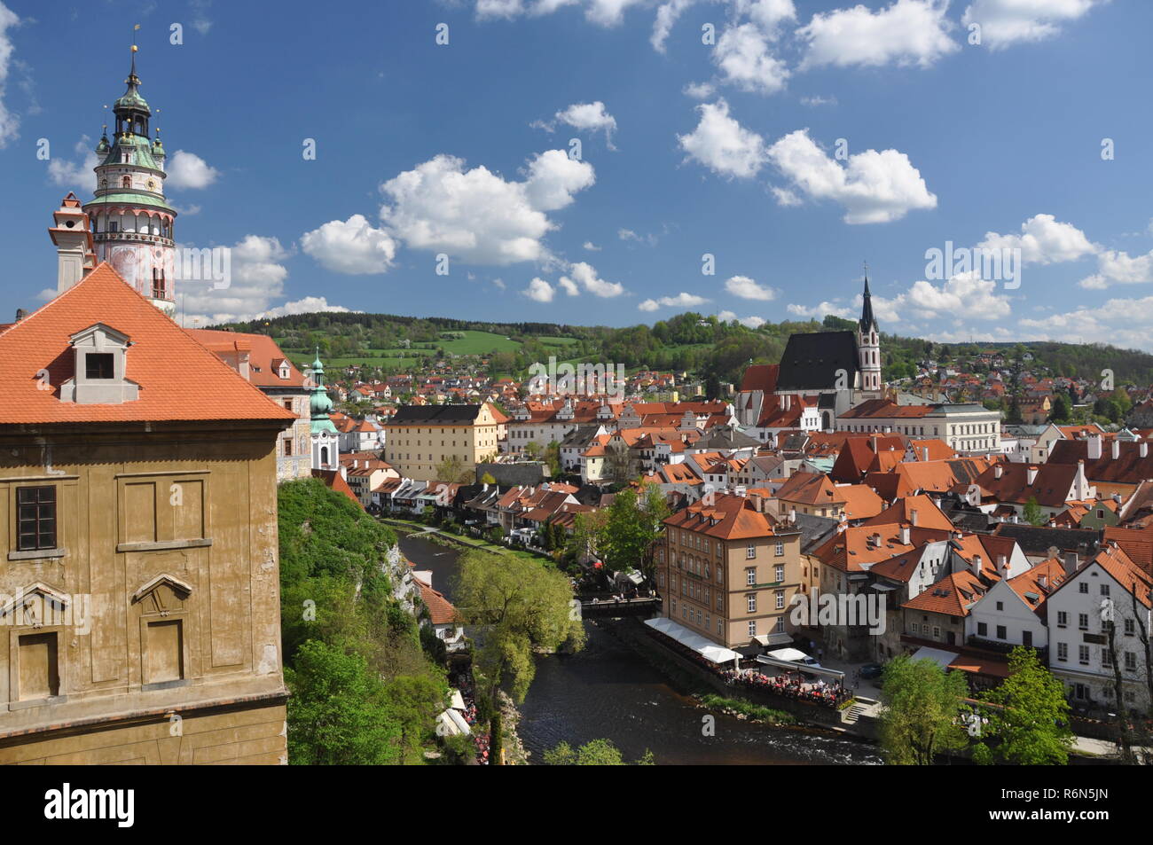 krumlov,cesky krumlov,city,middle ages,bohemia,czech republic Stock ...