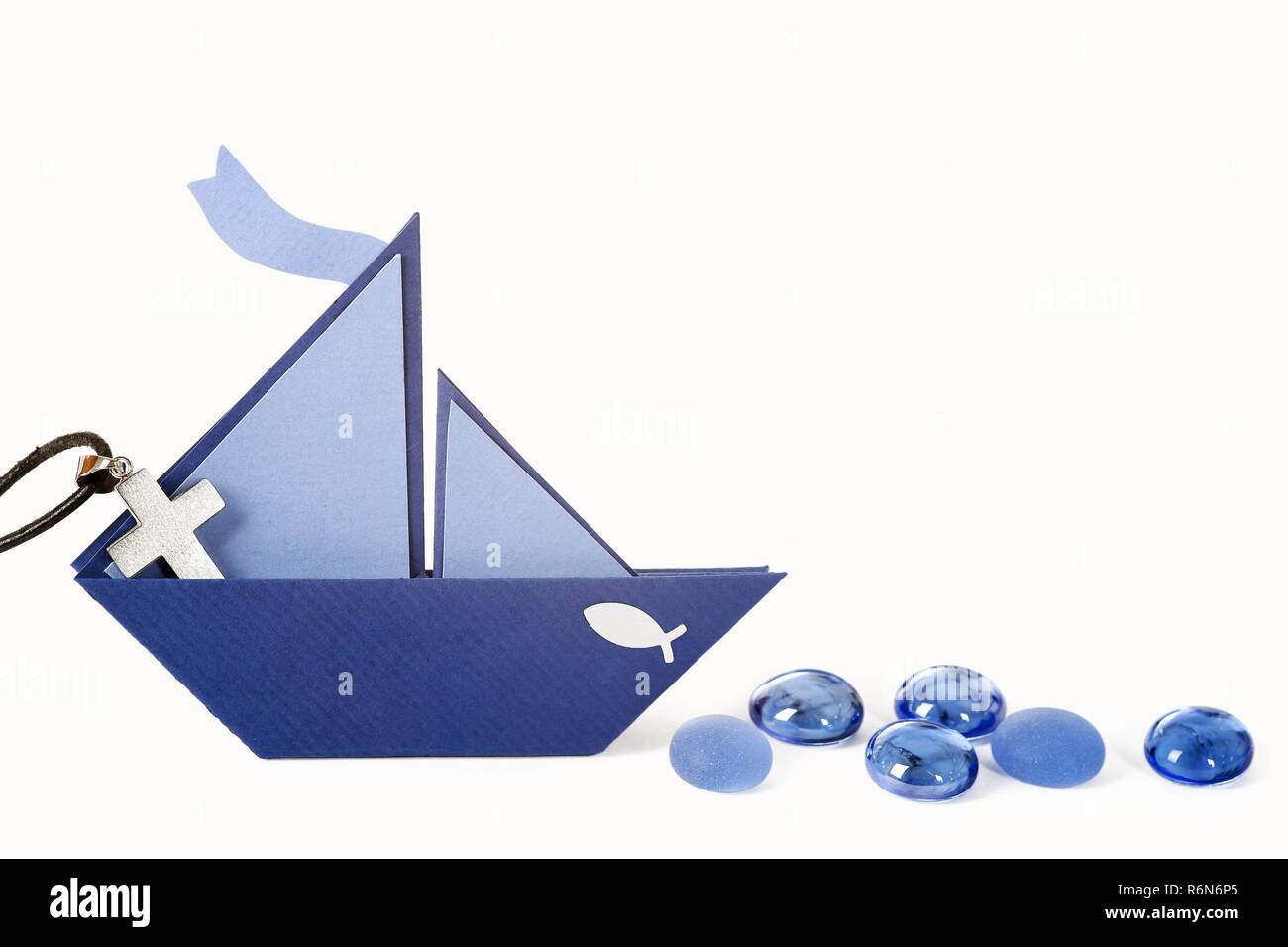 First communion catholic cross Cut Out Stock Images & Pictures - Alamy