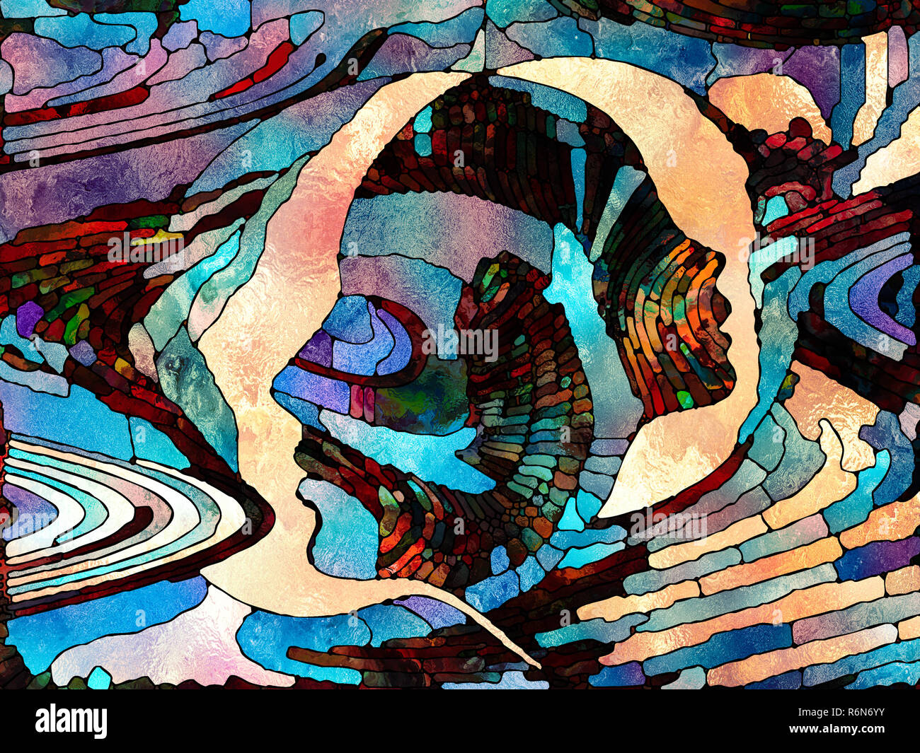 Inner Life of Color Division Stock Photo - Alamy