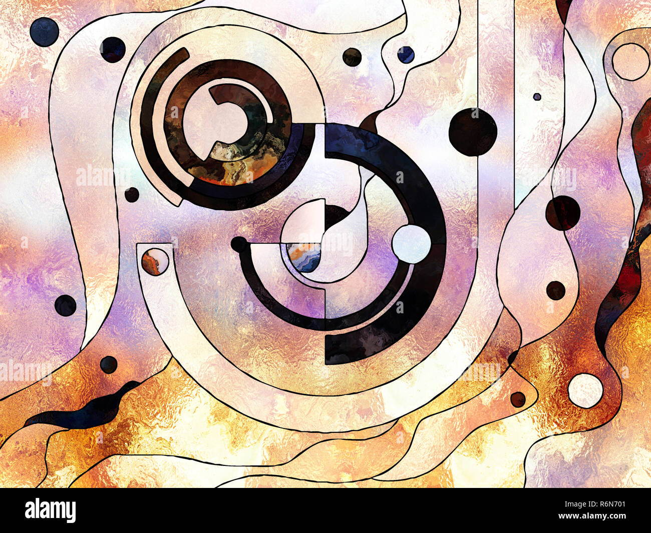 Realms of Color Division Stock Photo - Alamy