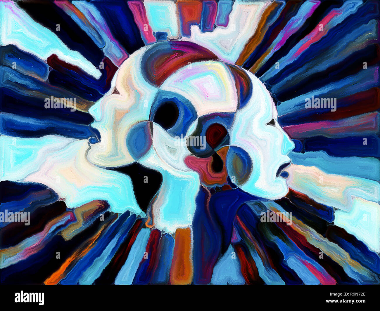 Magic of Shape Division Stock Photo - Alamy