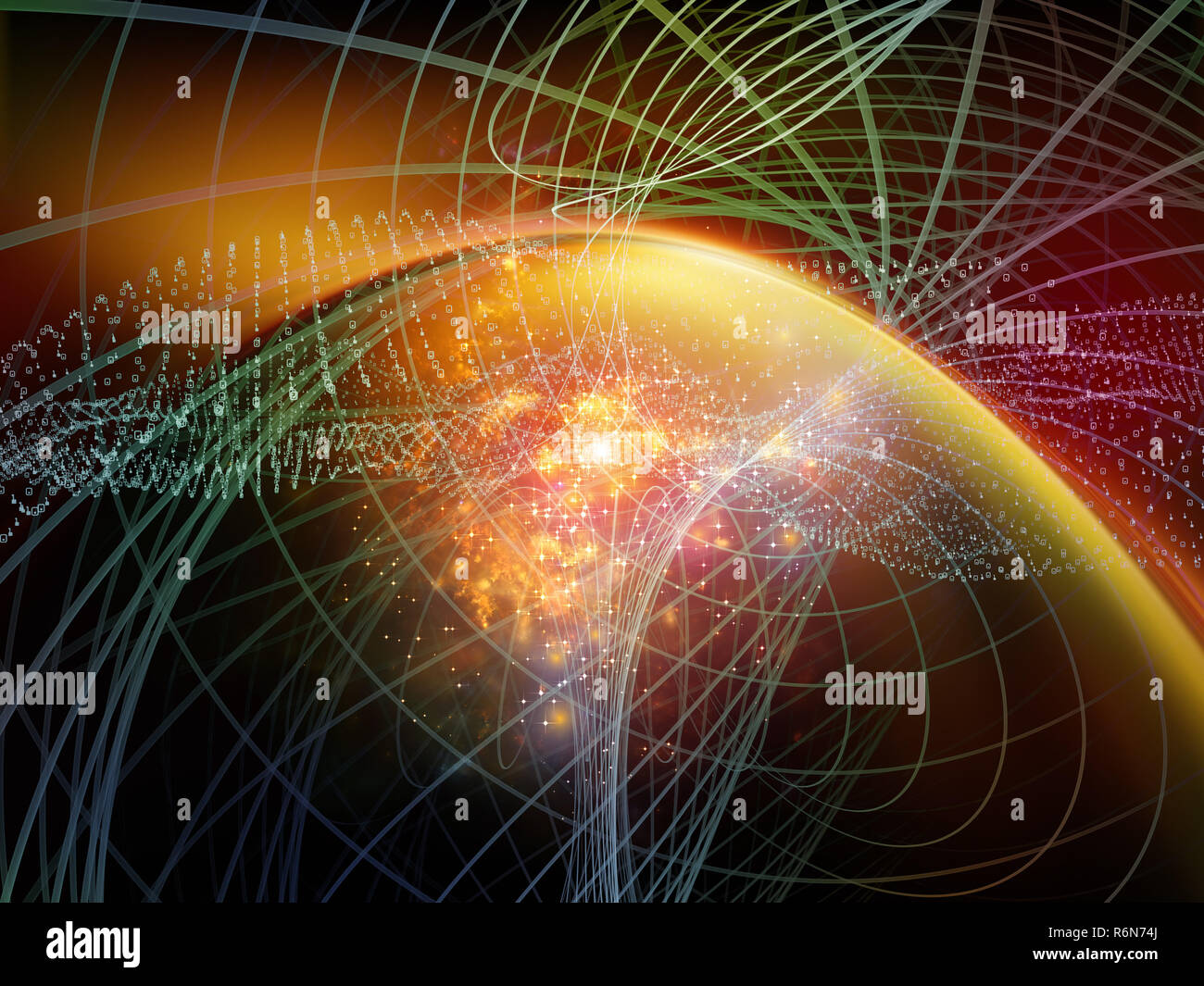 Computing Digital World Stock Photo - Alamy