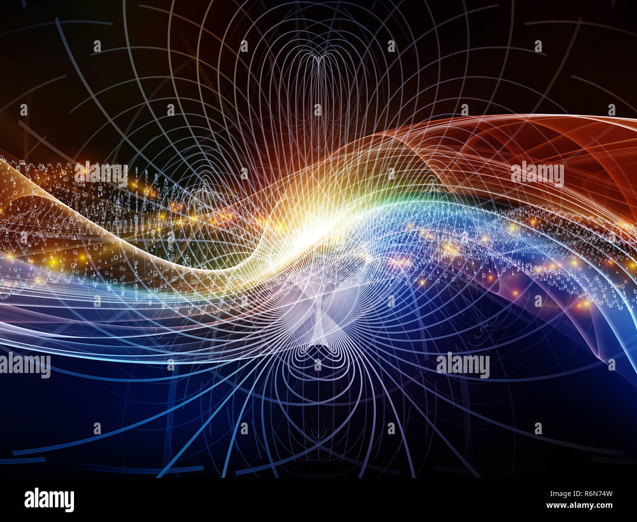 Inner Life of Digital World Stock Photo - Alamy