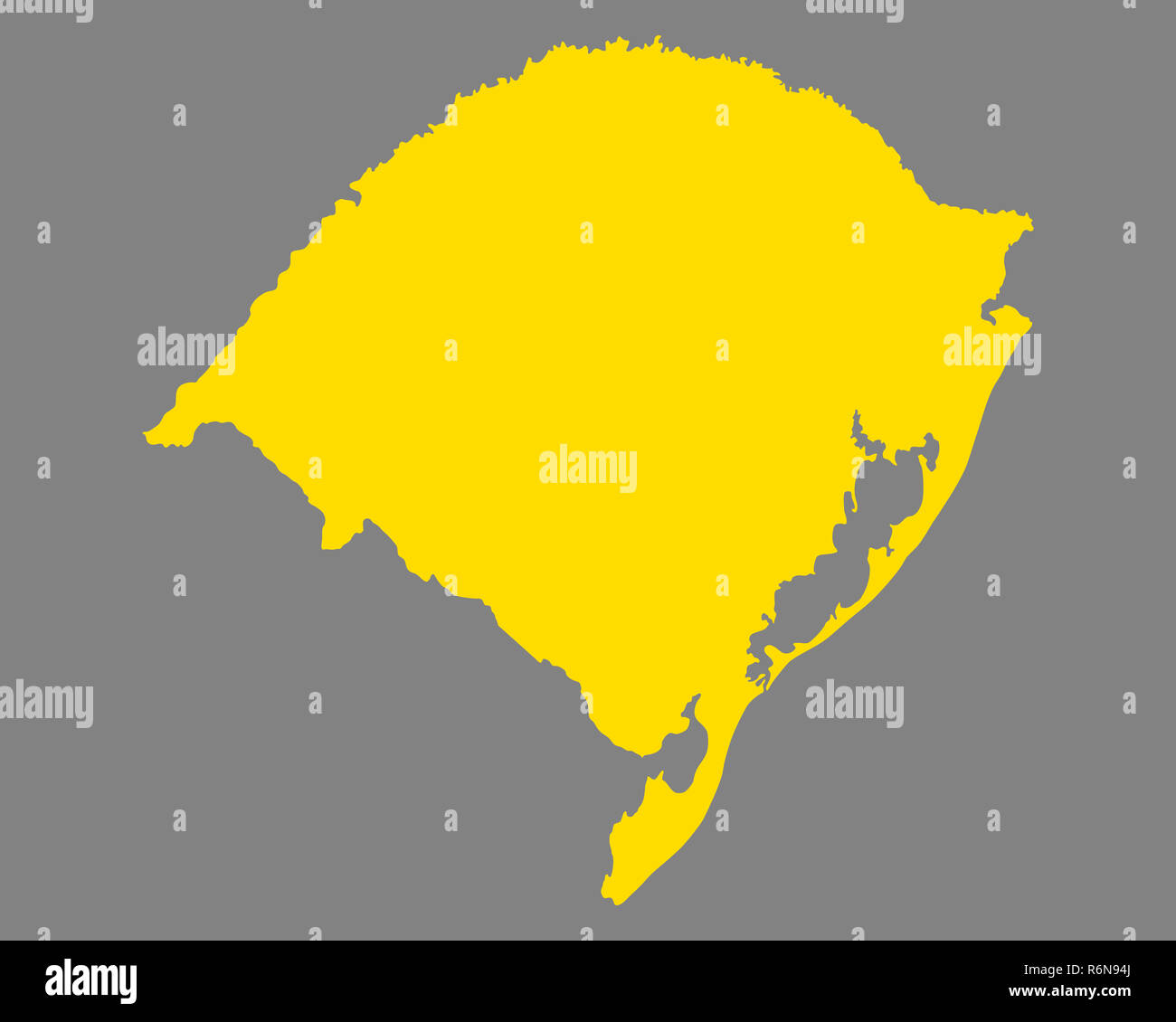 map of rio grande do sul Stock Photo - Alamy