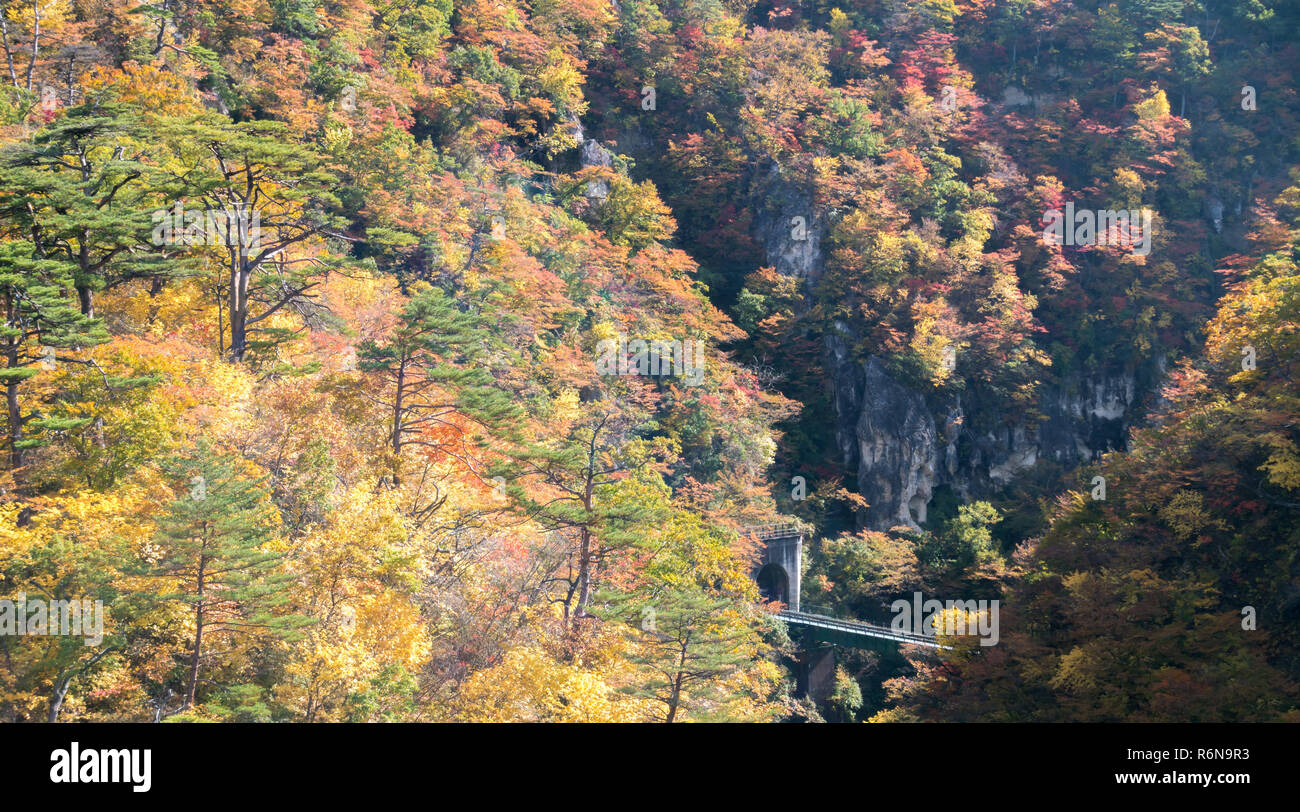 Naruko Gorge Miyagi Tohoku Japan Stock Photo - Alamy