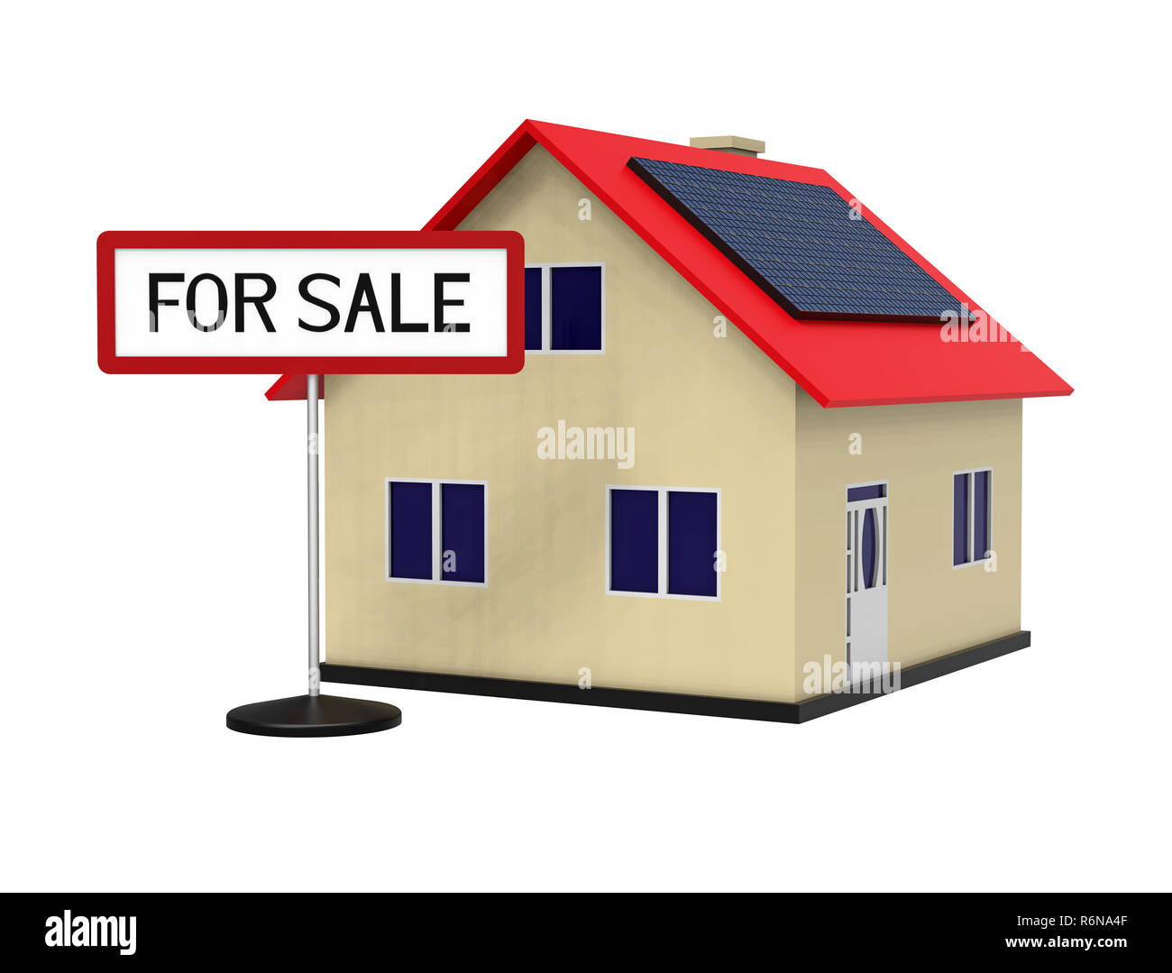 House building sale ecological Cut Out Stock Images & Pictures - Alamy