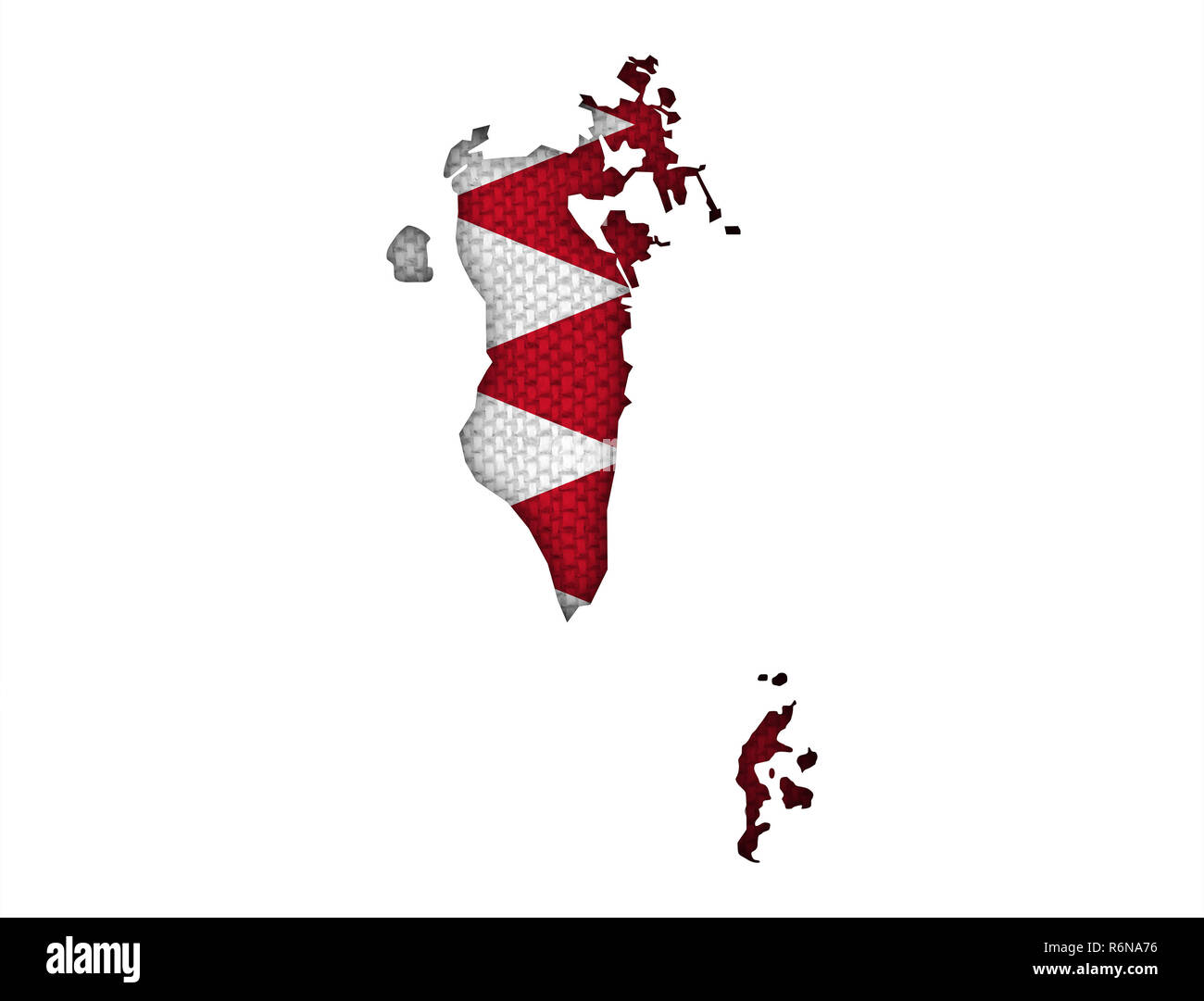 Bahrain national map hi-res stock photography and images - Alamy