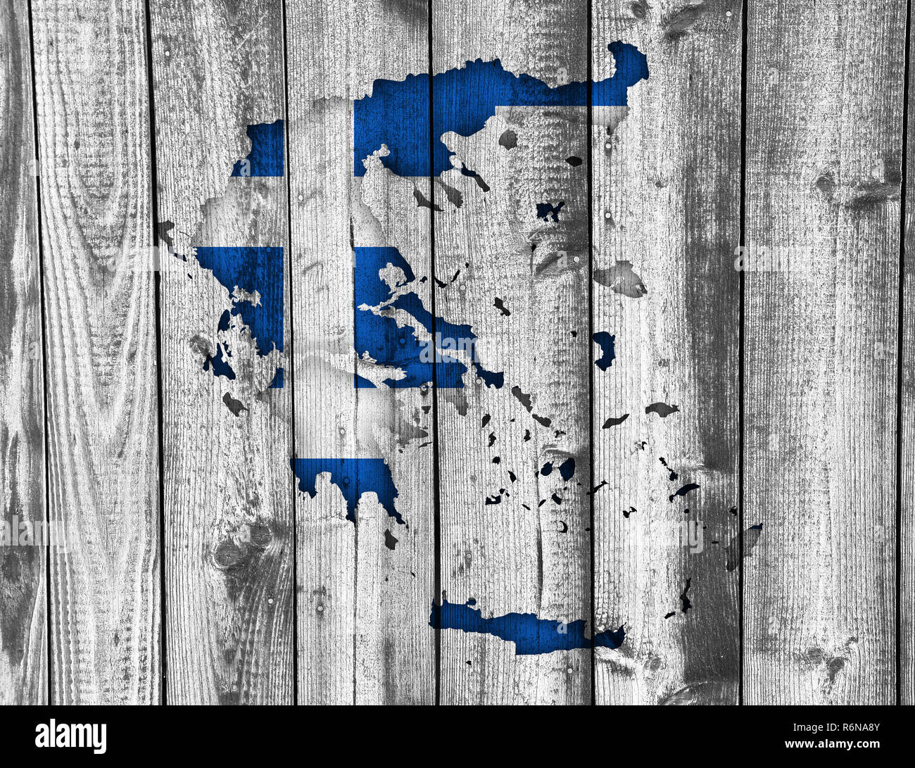 map of greece on texture Stock Photo - Alamy