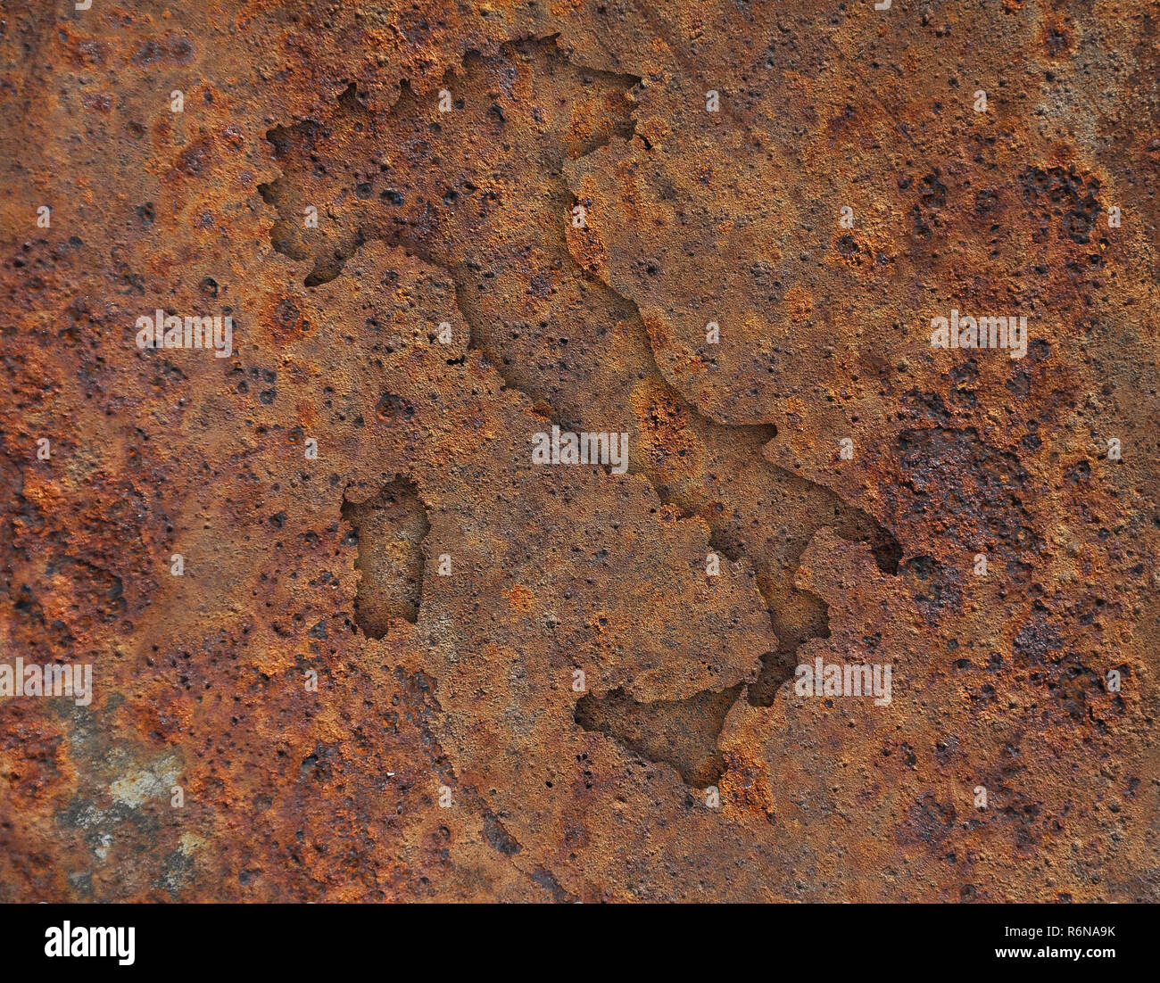 map of italy on texture Stock Photo - Alamy