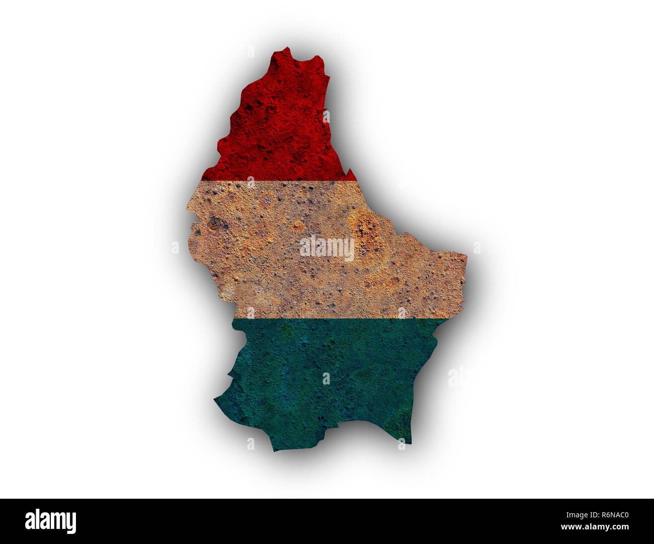 Luxembourg Flag Map High Resolution Stock Photography and Images - Alamy