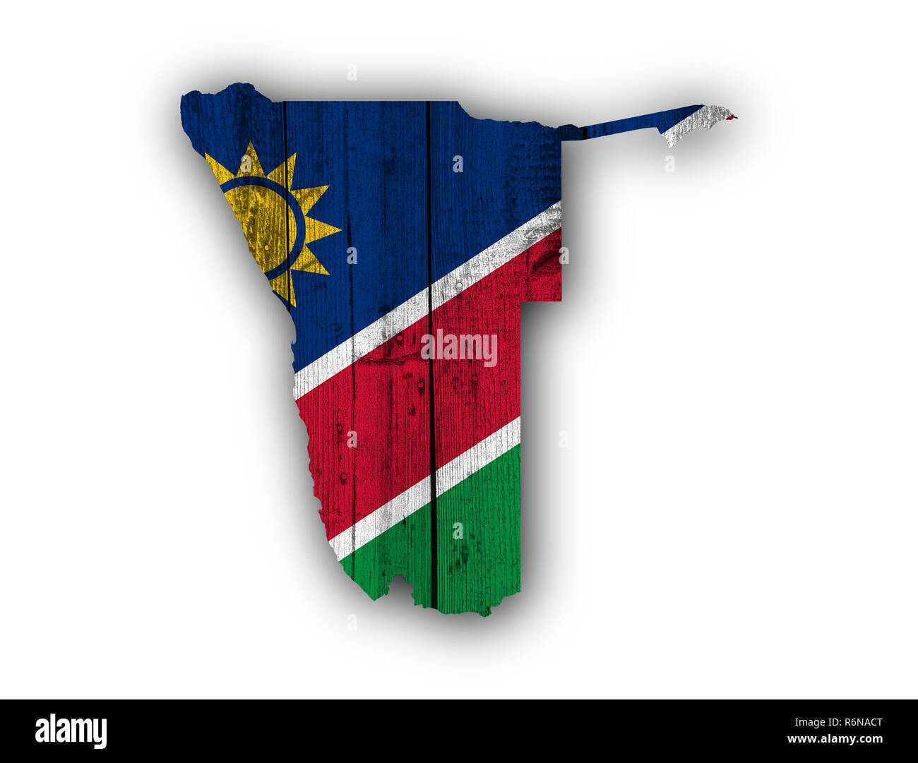 Map flag namibia on hi-res stock photography and images - Alamy