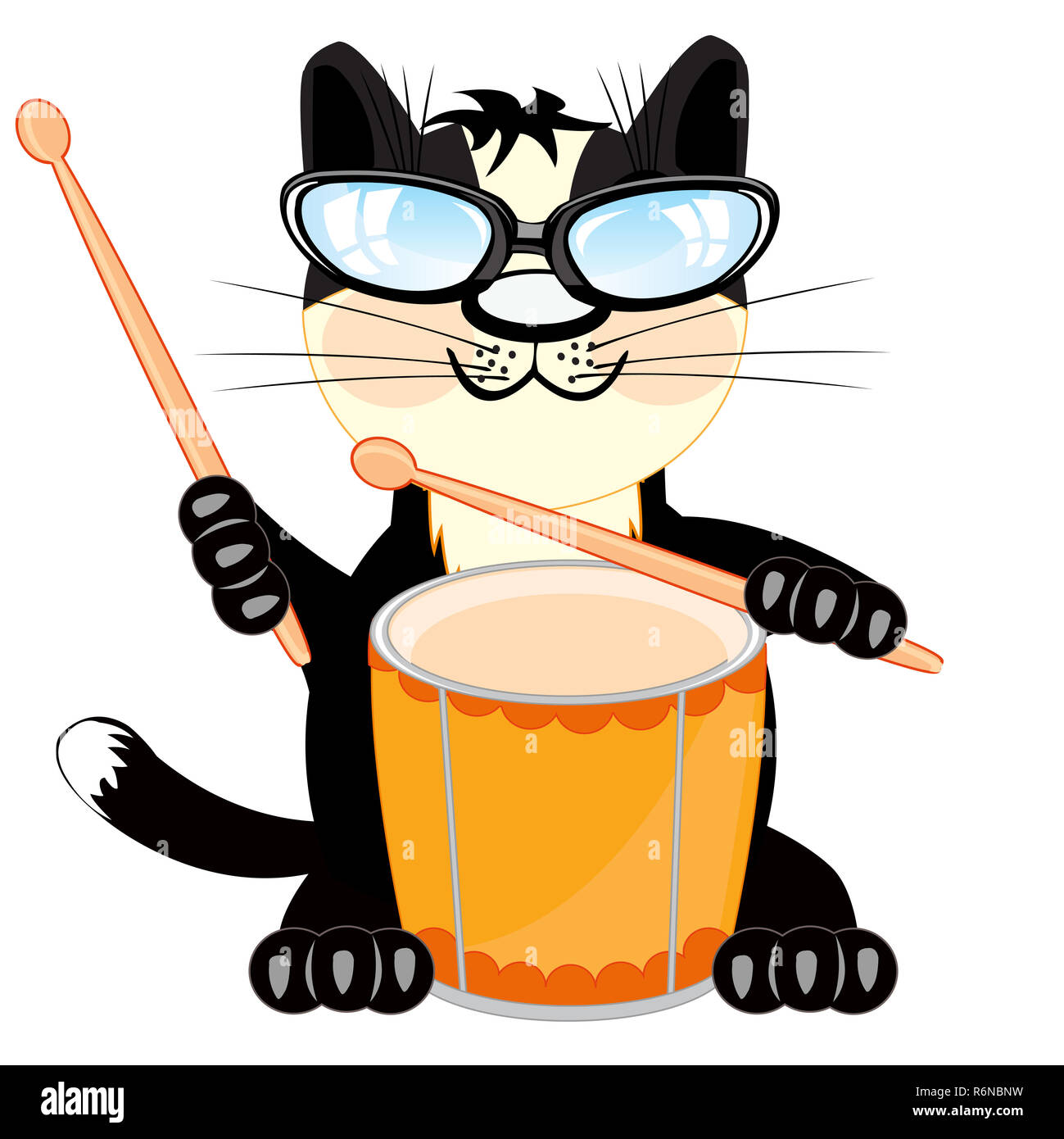 Drum cat hi-res stock photography and images - Alamy