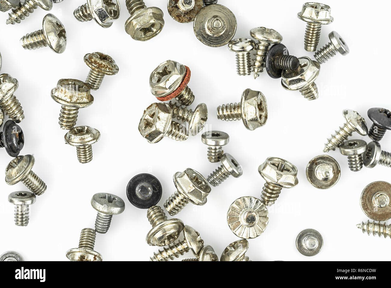 Old screws hi-res stock photography and images - Alamy