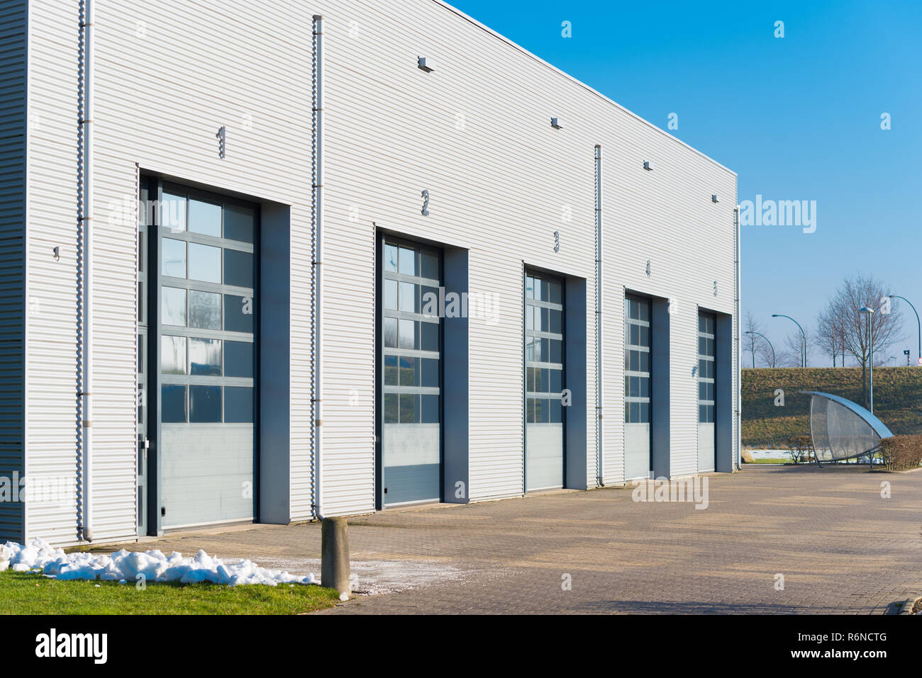small industrial unit Stock Photo - Alamy