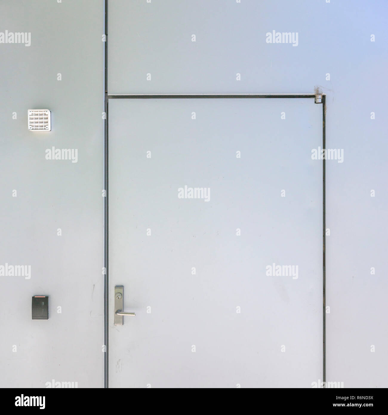 Door with a key card entry system for security Stock Photo - Alamy