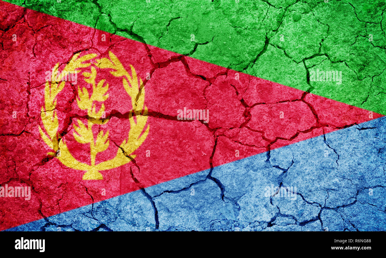 State of Eritrea flag Stock Photo - Alamy