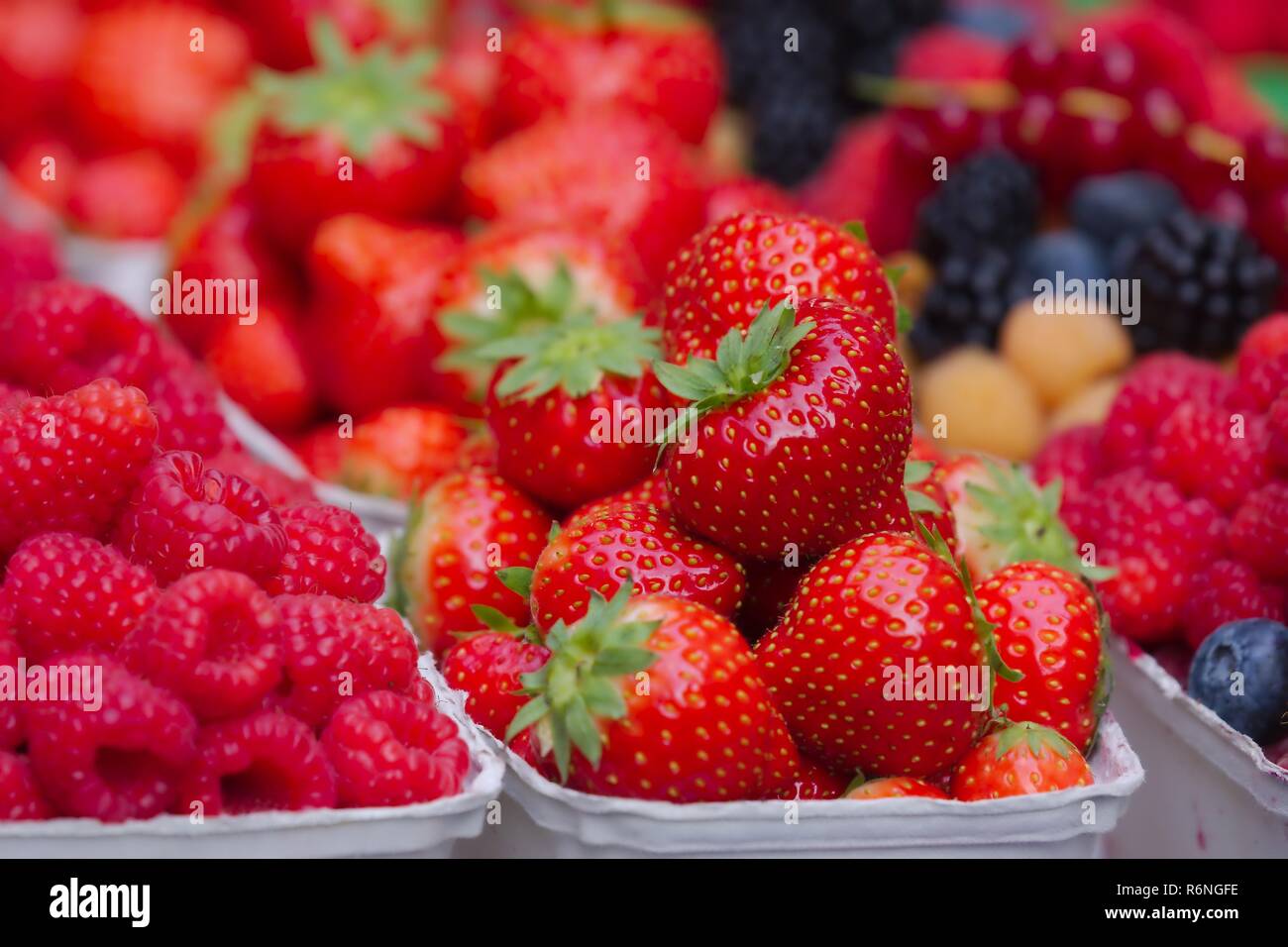 Fresh fruit mix Stock Photo - Alamy