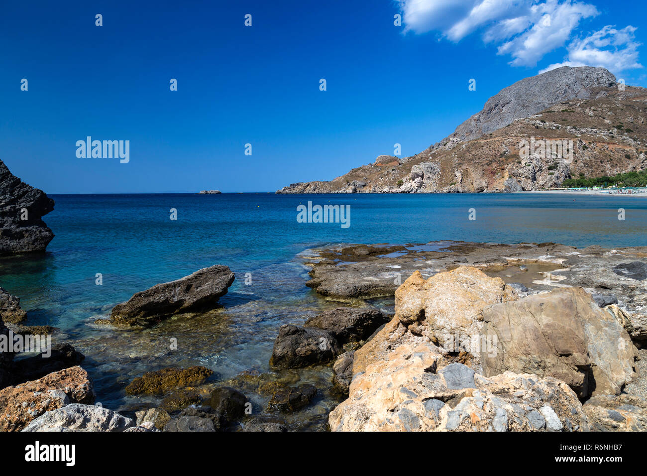 souda bay at plakias,crete Stock Photo - Alamy